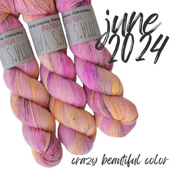 Emma's Crazy Beautiful Club - Practically Perfect Sock – Oak City Fibers
